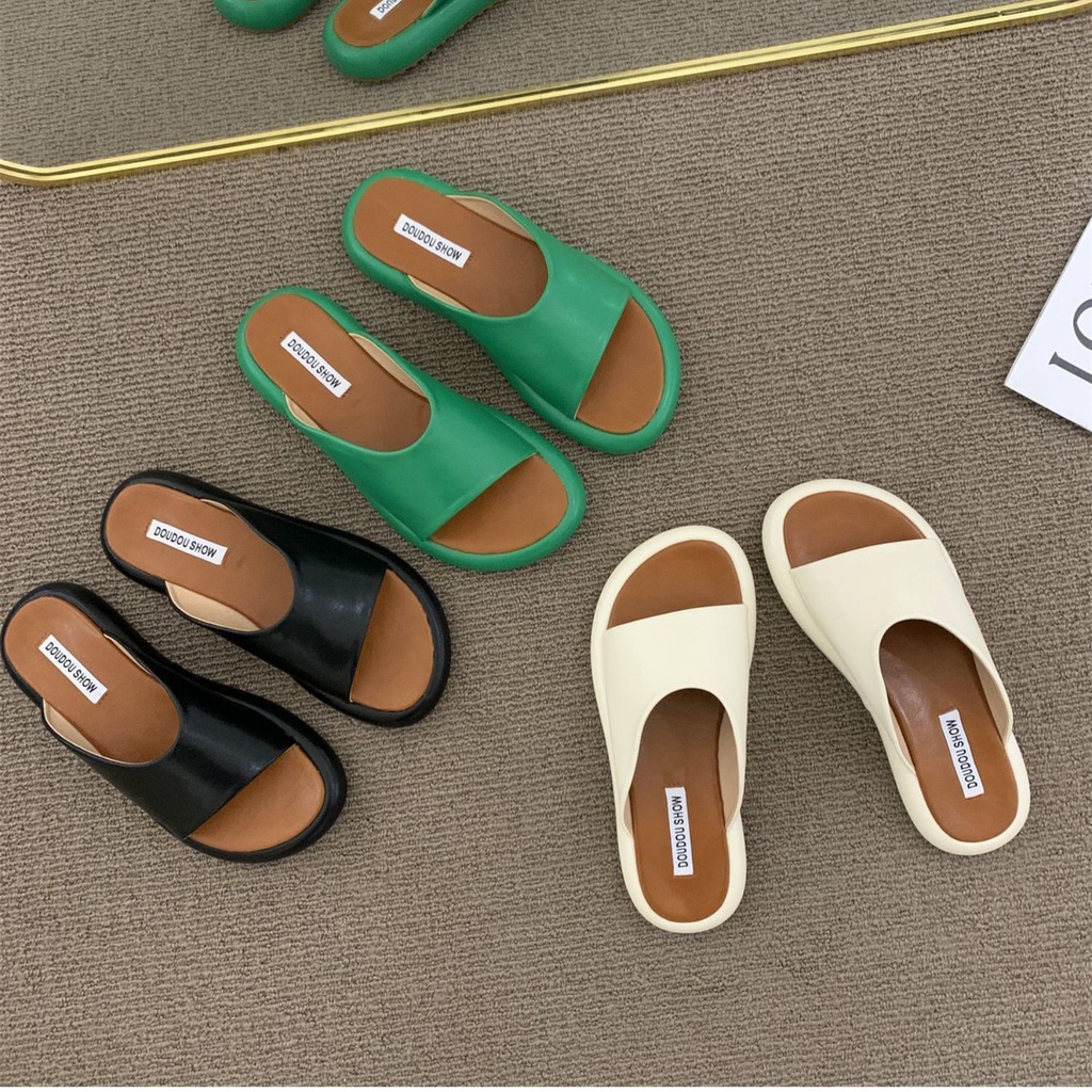 🔥Spot goods🔥 Autumn casual flat slippers, all-match non-slip soft ...