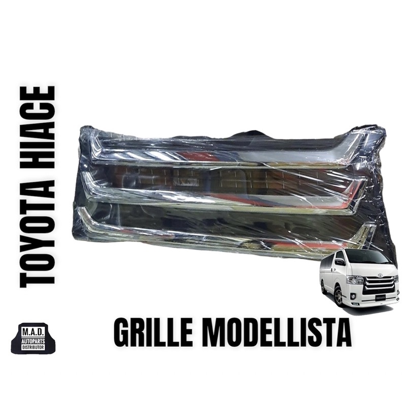 Hiace Front Grill Narrow Boady Modellista | Shopee Malaysia