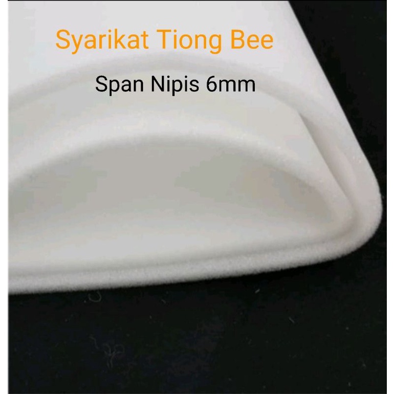 span keping/6mm Sponge (1slice) | Span Nipis 6mm/span craft/span tilam ...
