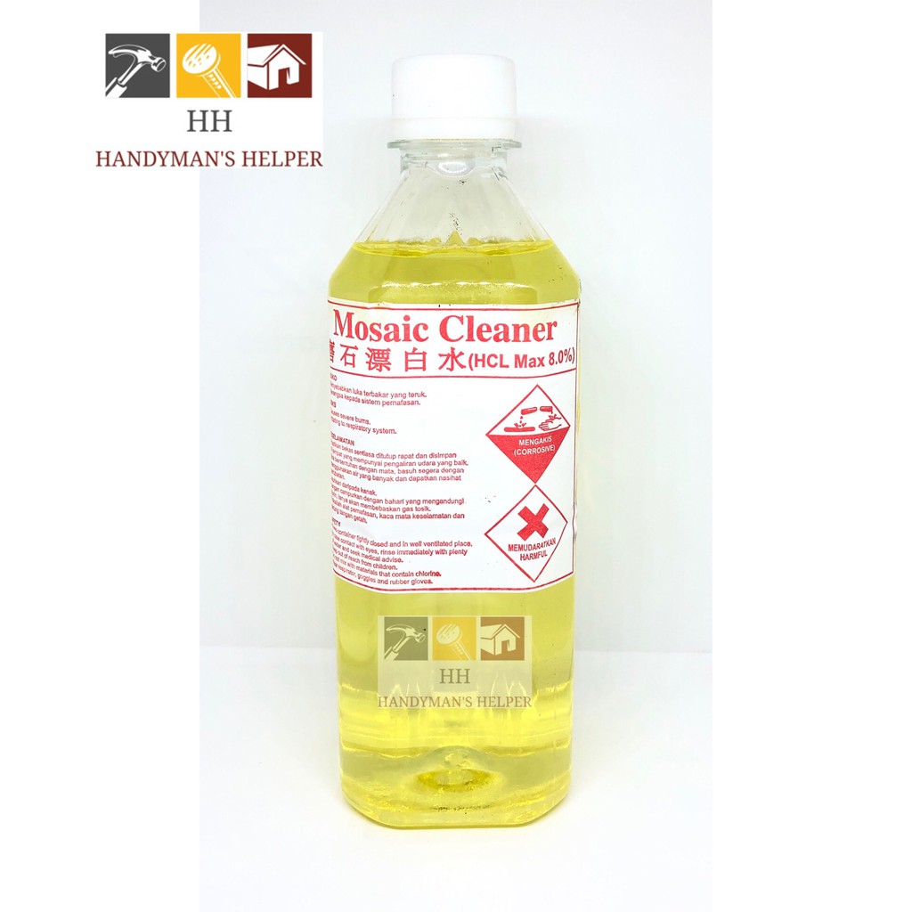 MOSAIC CLEANER TILE CLEANER ASID CUCI TILE FOR CEMENT AND TILE 瓷砖强水 ...