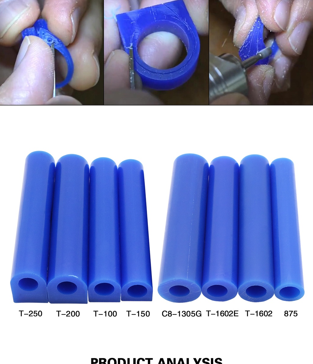 Mens/Men'S Ring Wax Tubes Wax Mould Carving Waxes Women'S Wax Tubes ...