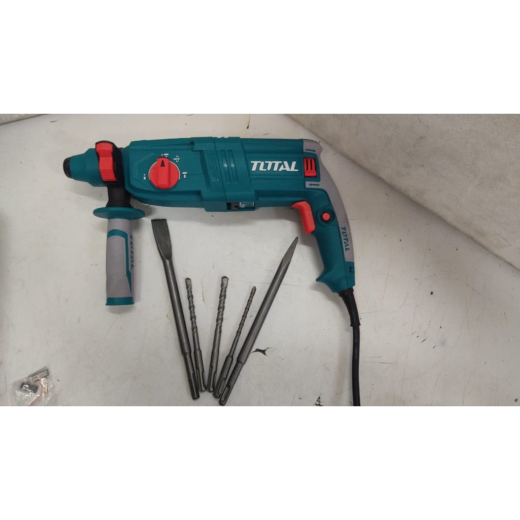 "TOTAL" 3 IN 1 - 26MM ROTARY HAMMER : 800W ( Model : TH308268-8 ) | Shopee Malaysia