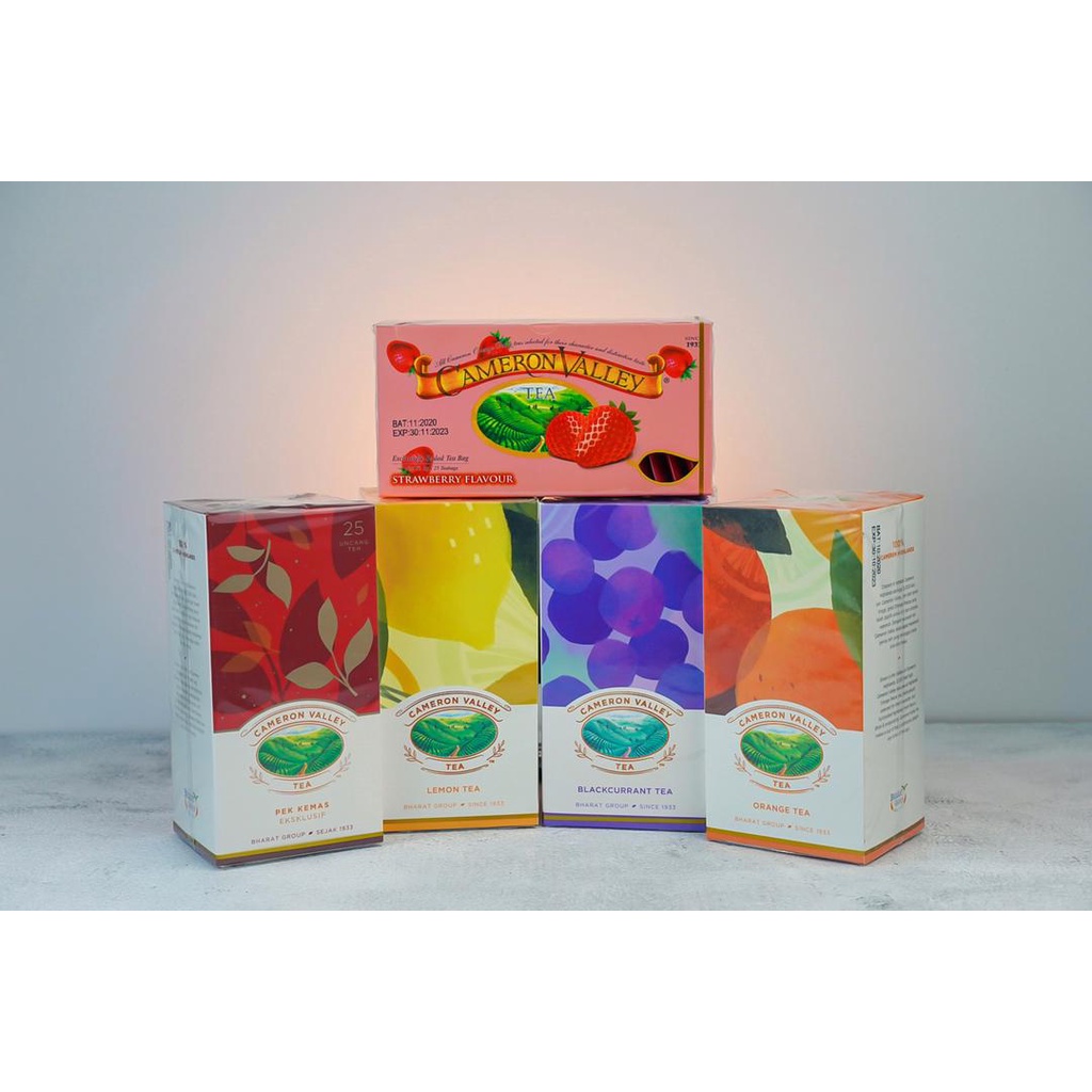 TEH STRAWBERRY/Anggur/Lemon/Orange dari CAMERON HIGHLANDS | Shopee Malaysia
