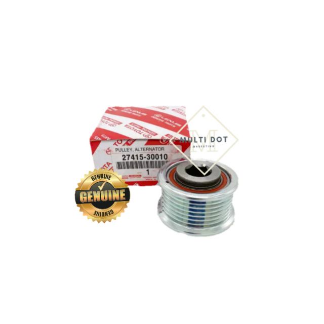 Toyota Alternator Pulley 27415-30010 KDH200 KDH202 Hiace Van | Shopee ...