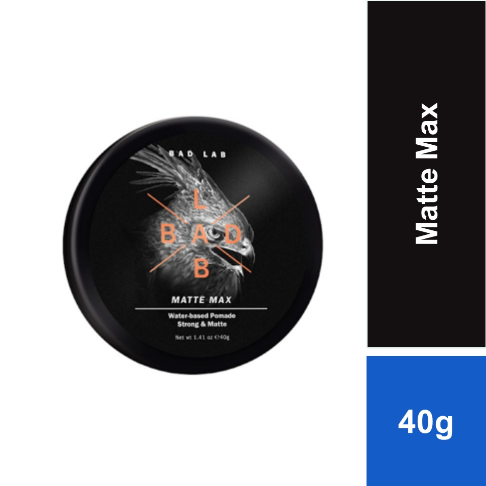 Bad Lab Water-Based Pomade, Strong & Glossy 80g | Shopee Malaysia