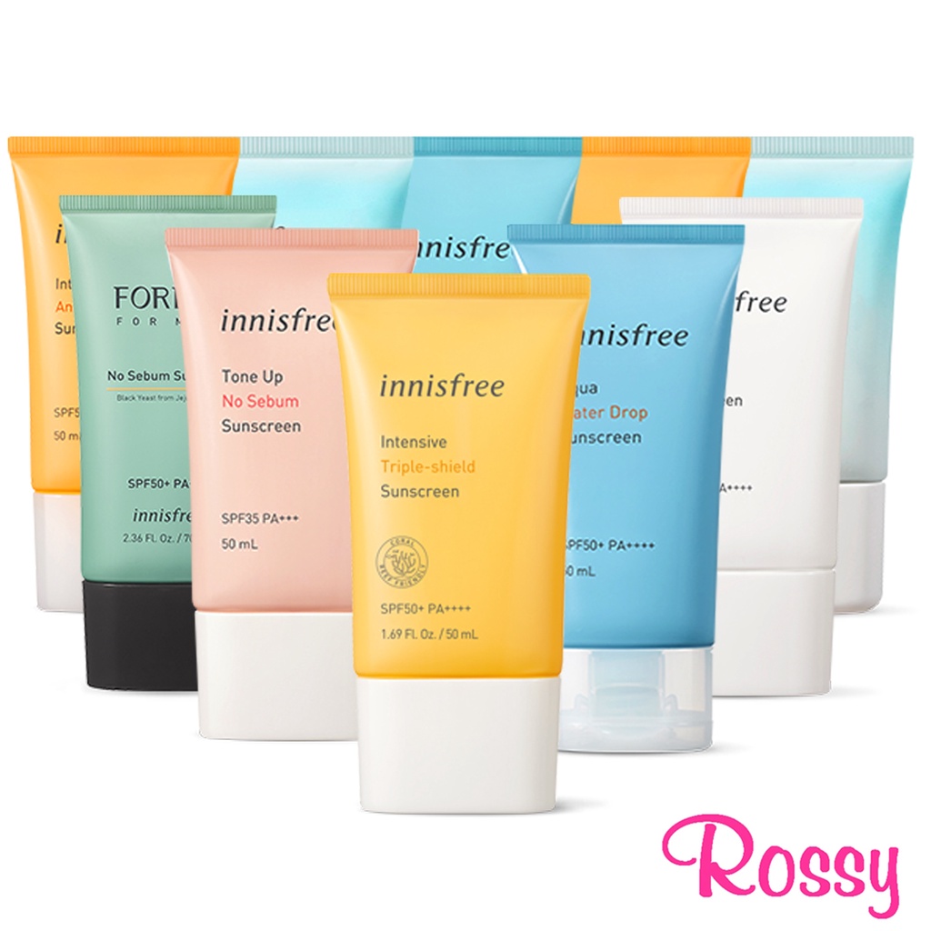 [All] Innisfree Sunscreen (Intensive, Daily, Tone Up, Forest, Triple ...