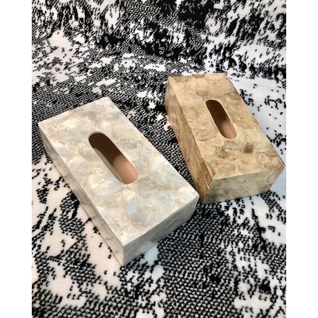 Tissuebox tissue Box aesthetic Seashell tissue Box | Shopee Malaysia