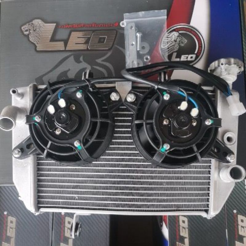 yamaha y15 radiator besar leo curve 2kipas Twin fan | Shopee Malaysia