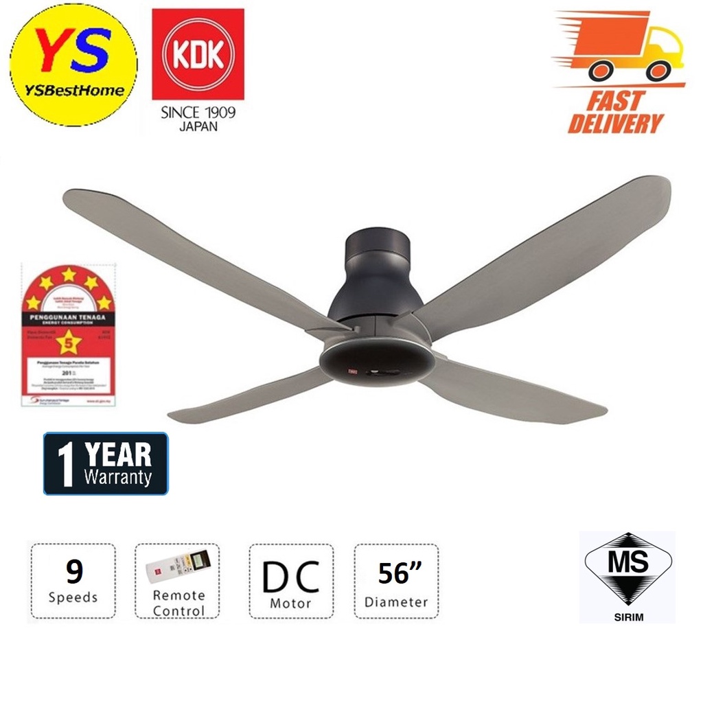 KDK 56" Ceiling Fan K14ZW | Shopee Malaysia