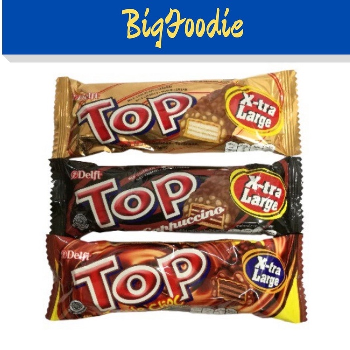 [BFD] Delfi Top Choco Wafer X'Large 38gm - (1pcs) | Shopee Malaysia