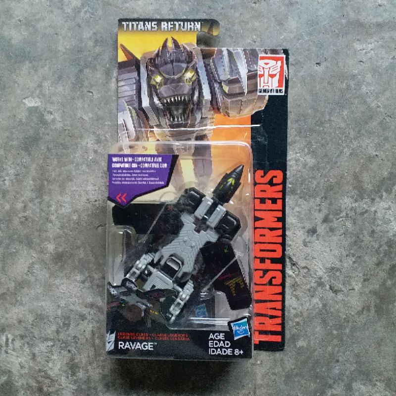 Hasbro Transformers Titans Return Ravage MOSC | Shopee Malaysia