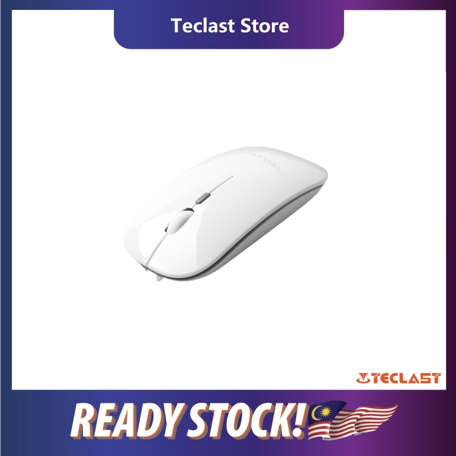 Teclast Wireless Mouse Full Size Ambidextrous Curve Design, 18-Month ...