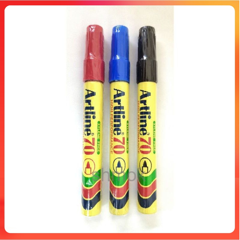 Artline 70 PEN BULAT MARKER PAPAN PUTIH KEKAL / BULLET TIP PERMANENT ...