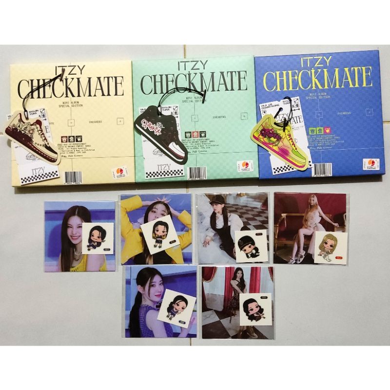 UNSEALED ITZY - MINI ALBUM [CHECKMATE] SPECIAL EDITION | Shopee Malaysia