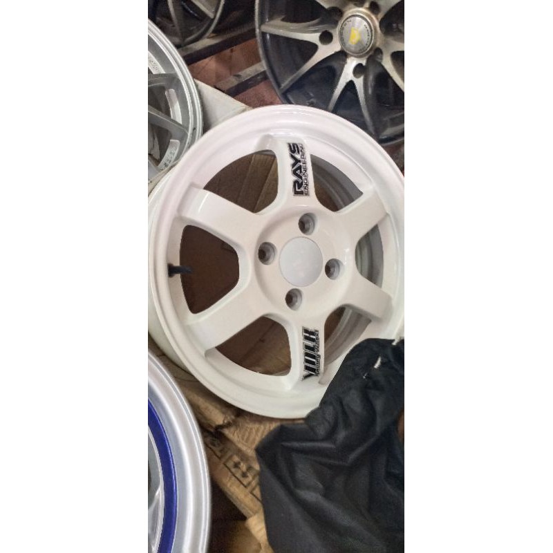 rim te37 ce28 ze40 mugen 14x5.5jj kancil viva kelisa kenari | Shopee ...