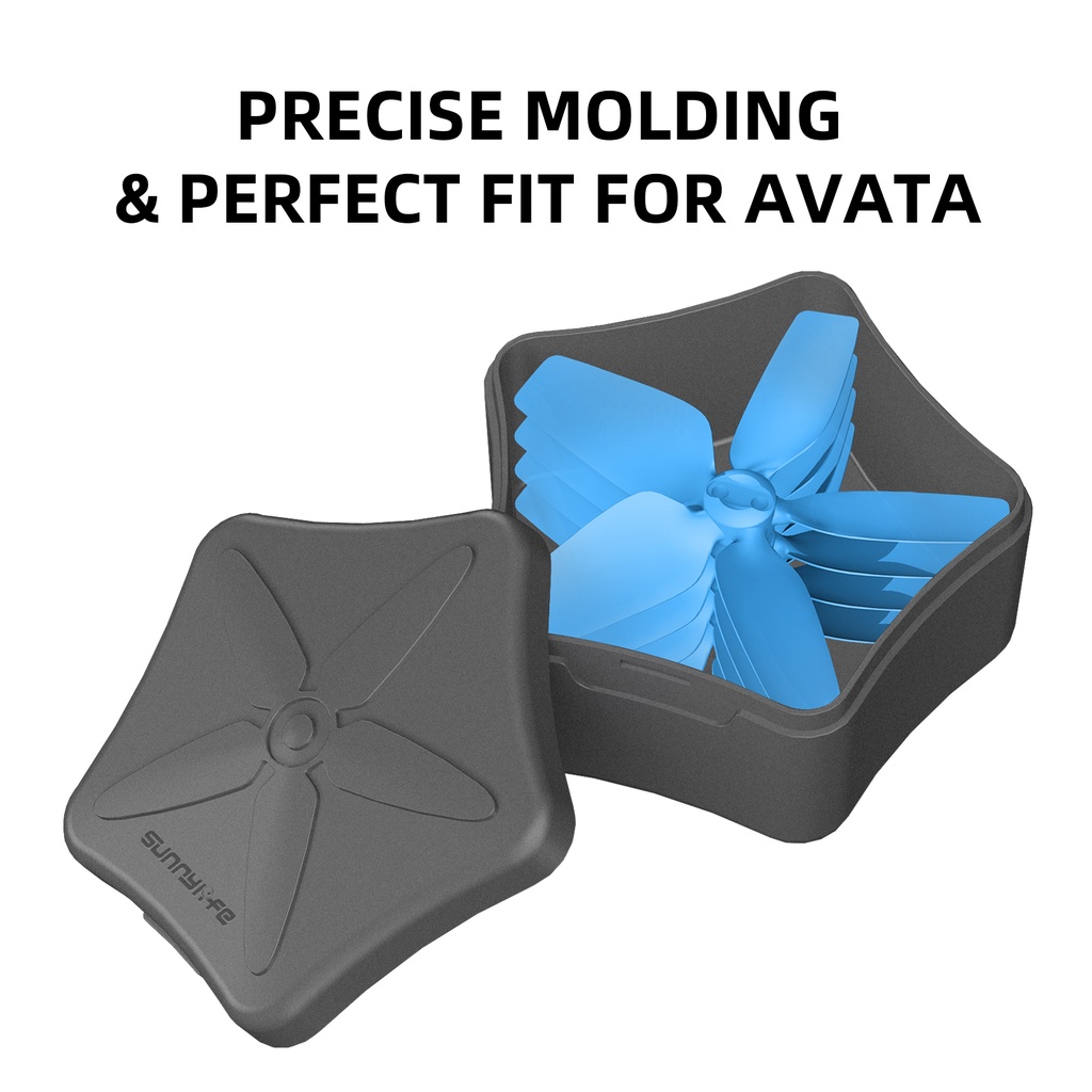 For DJI Avata Propeller Storage Box 2925S Color Blade Shockproof ...