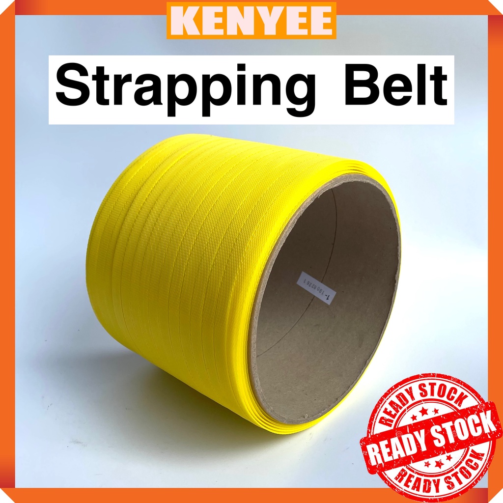 Strapping Band / Strapping Belt 15mm / Semi&Fully Auto / Yellow / Mix 【READY STOCK】 | Shopee ...
