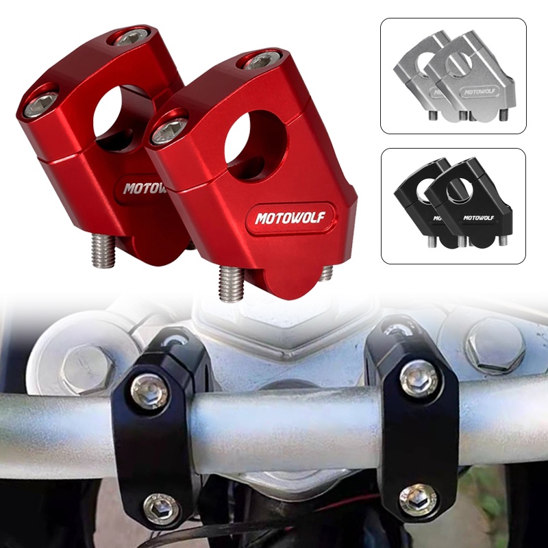 MSX125 CB1300 28mm/22mm Handlebar Riser Bar Mount Handle Clamp For Honda MSX 125 CB 1300 ...