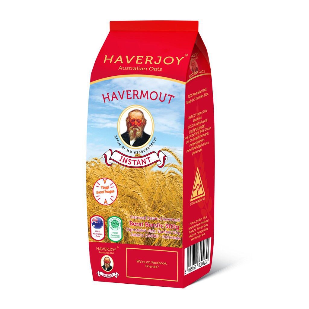 Haverjoy Instant Oats 500g | Shopee Malaysia
