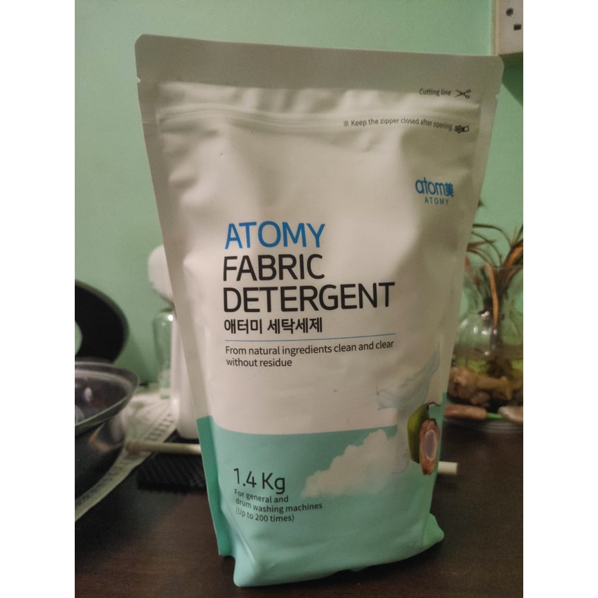 Atomy Fabric Detergent Authentic (1.4KG Pack) | Shopee Malaysia