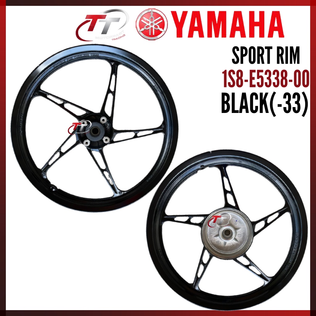 [ORIGINAL YAMAHA] LC135 4S V1-V7 LC 135 4SPEED SPORTRIM CAST WHEEL ...