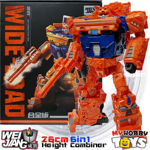 Wei Jiang Transformable Robot - Throttlebot : Wideload ( KO ToyWorld TW ...