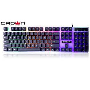 Backlight Keyboard Crown-Micro CMKG-200 | Shopee Malaysia