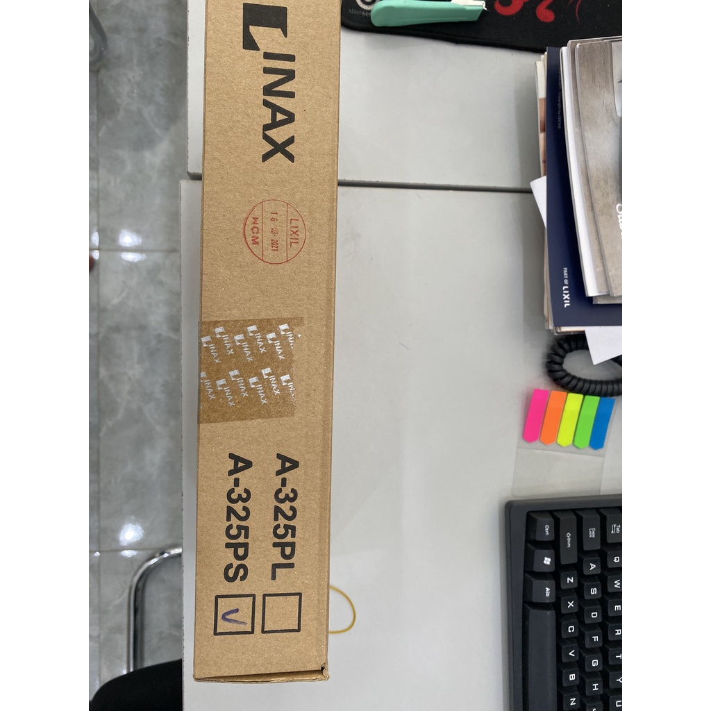 Lavabo Inax A-325PS Plastic Discharger according to the manufacturer ...