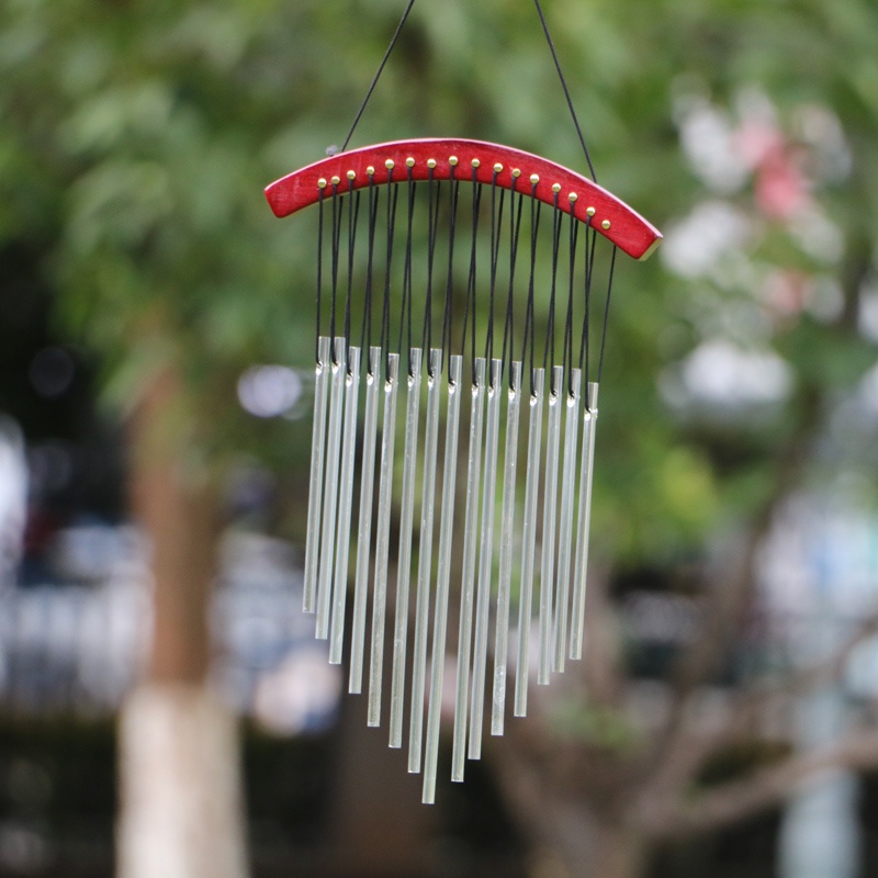 1 15 Solid Tube Wind Chimes Garden Outdoor Living Room Metal Pipe Chime ...