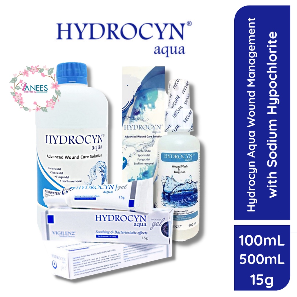 Hydrocyn® aqua – Produk Penjagaan Luka - Advanced Wound Care | Shopee Malaysia
