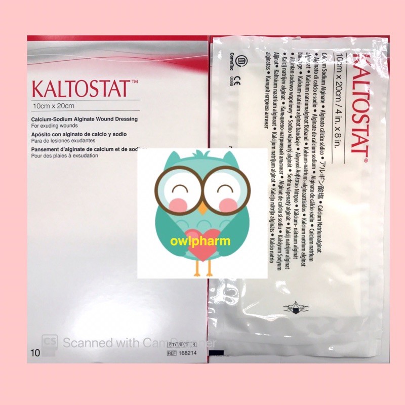 (168214) Convatec Kaltostat Wound Dressing 10cmx20cm (2s/10s) | Shopee ...