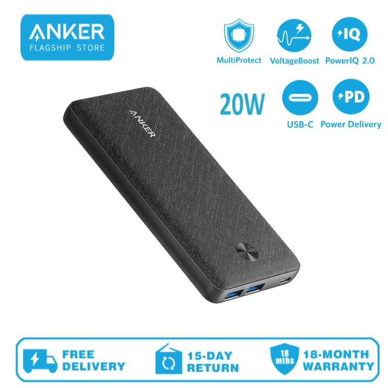 Anker A1287/A1365 PowerCore Essential 20000mAh 20W PD Power Bank ...