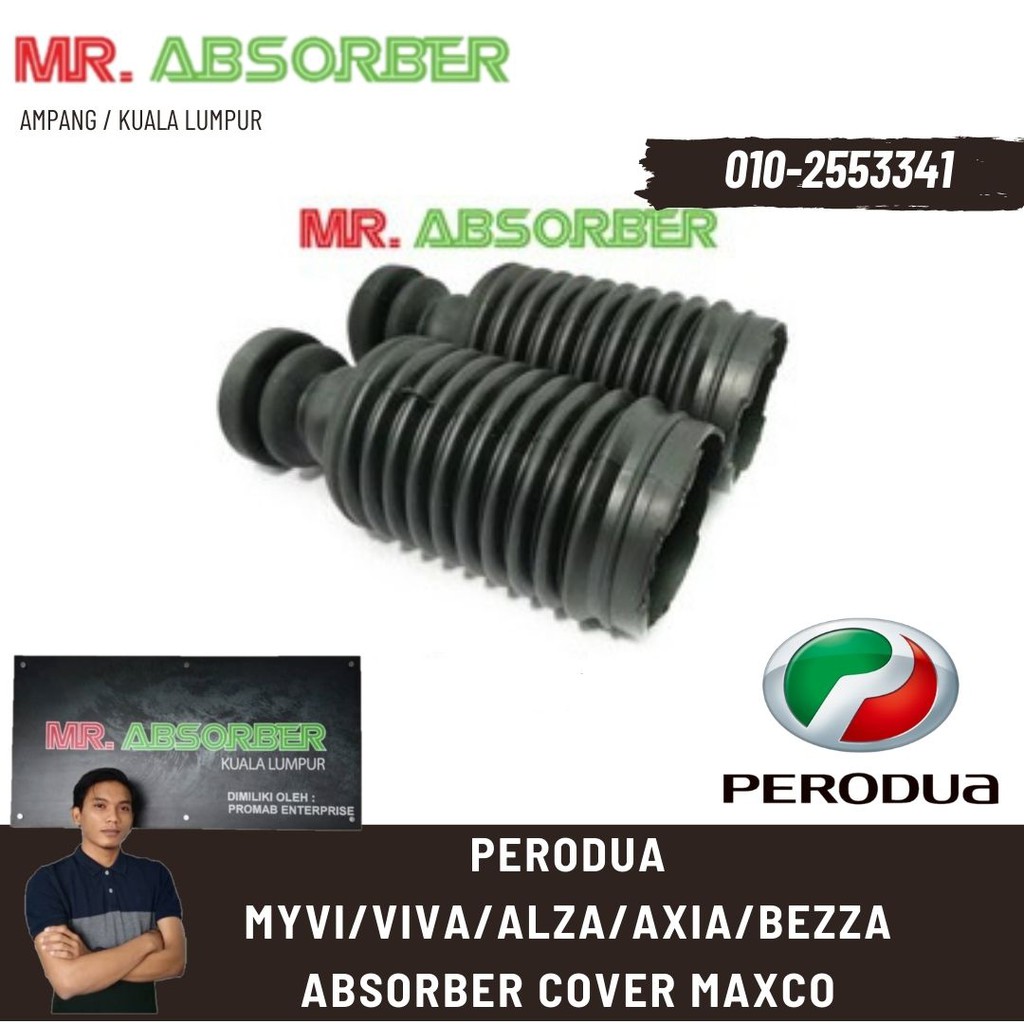 ABSORBER COVER MAXCO PERODUA MYVI/VIVA/ALZA/AXIA/BEZZA | Shopee Malaysia