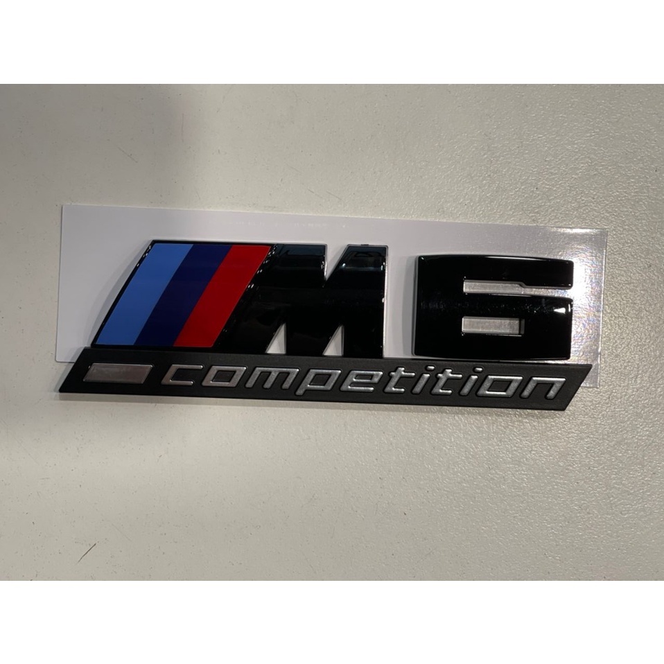 BMW X6 M Competition Emblem Logo wording metal gloss black | BMW X6M ...