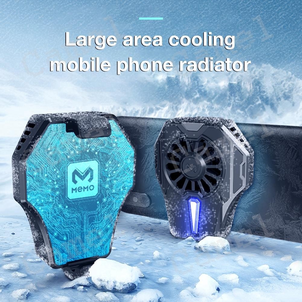 MEMO Mobile Phone Radiator Portable Gaming Cooler Phone Handle Mini ...