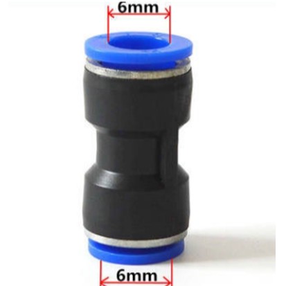 STAR - KOREA One Touch PU Pneumatic Fitting PUC (Straight Union) & PG-S ...