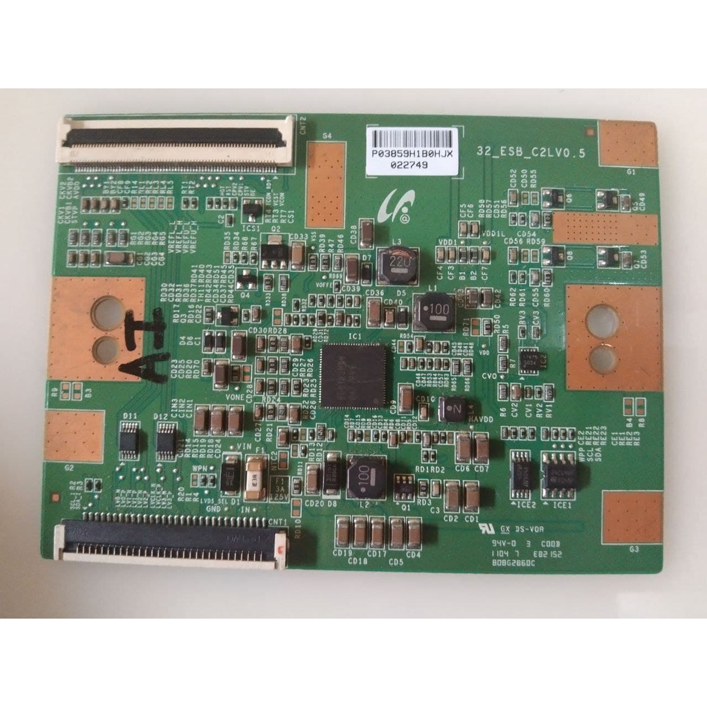 TCON TV LCD/LED SONY KDL 32EX420 32EX320 MODEL 32-ESB-C2LV0.5 (USED ...