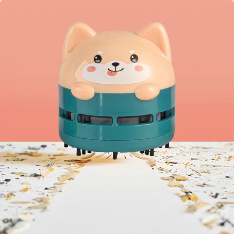 Mini Cute Cartoon Vacuum Cleaner Dust Cleaning Creative Portable ...