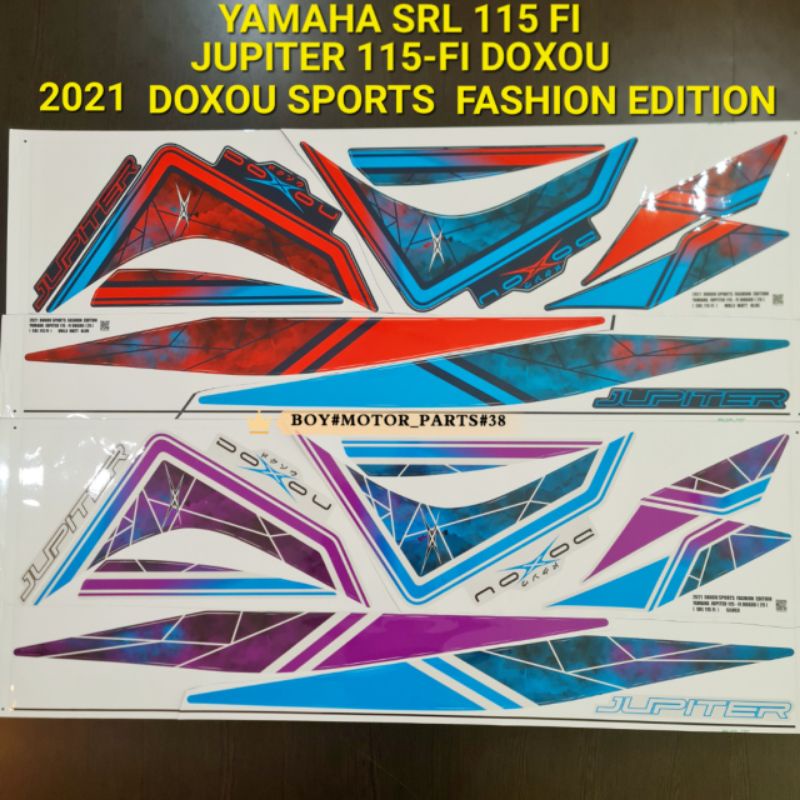 YAMAHA LAGENDA SRL 115 ZR SRL115FI JUPITER 115 - FI ( 29 ) BODY STICKER ...