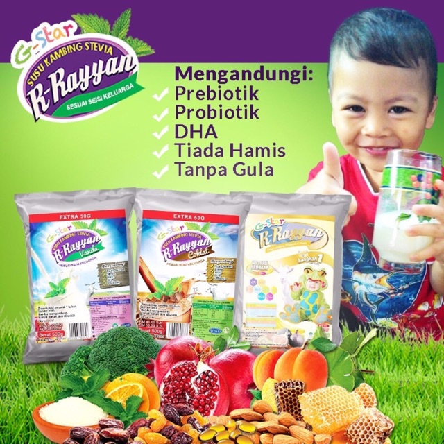 Susu Kambing R-Rayyan Gstar (2 pack RM85) Save RM5.00 | Shopee Malaysia
