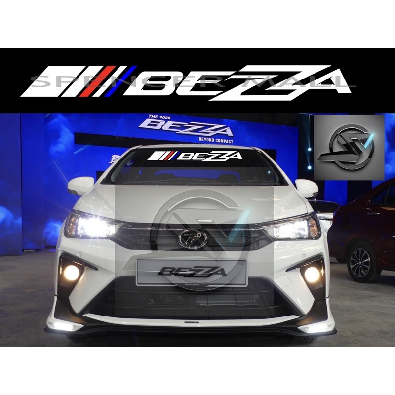 (Ready Stock)S132# PERODUA BEZZA Windscreen Stickers ( No Background ...