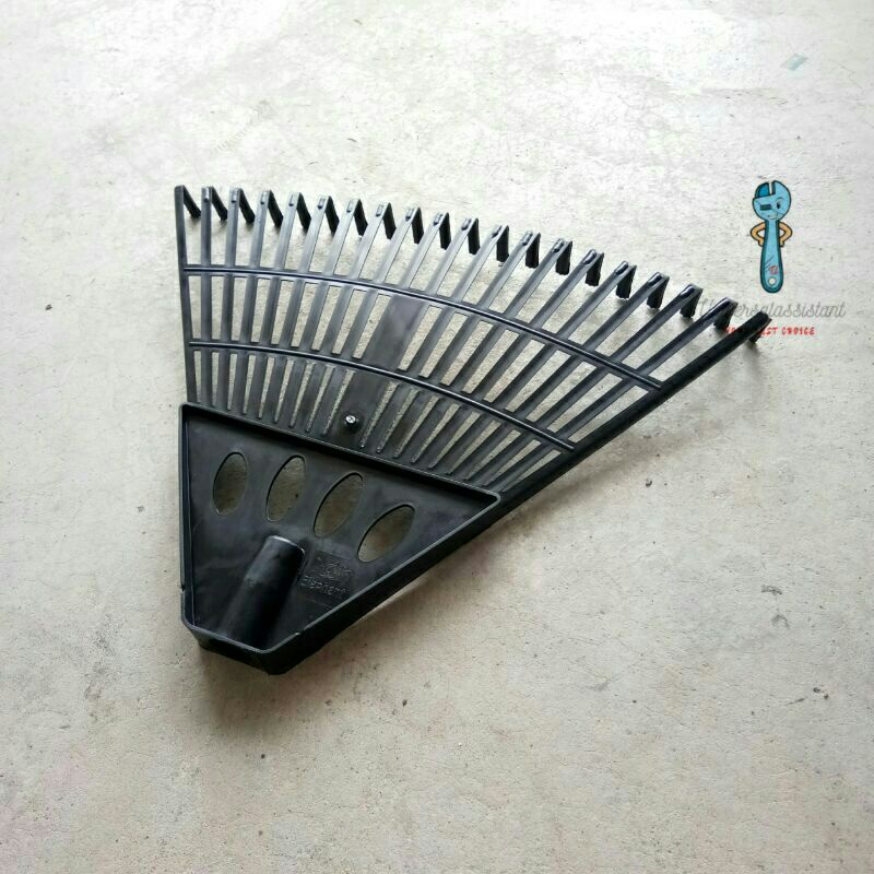 【Plastic】Cakar Rumput Hitam | PVC Black Rake | Plastik Cakar | Shopee ...