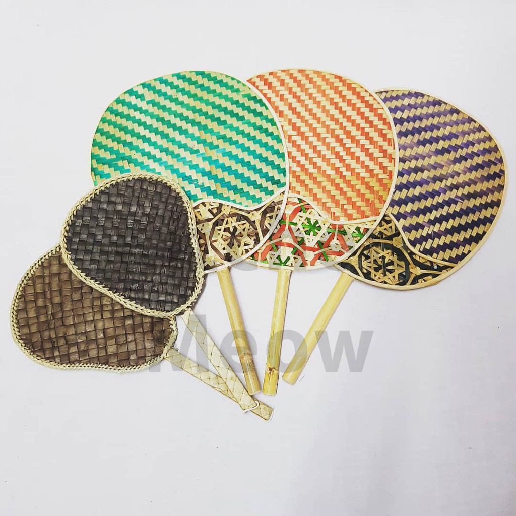 Kipas Tangan Mengkuang Tampi Buluh Besar / Kipas Tangan Perhiasan bukan ...