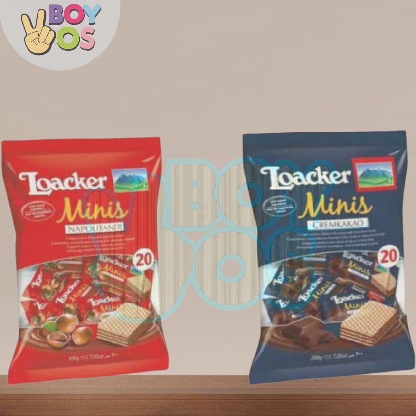 Loacker Classic Minis Cremkakao / Napolitaner 200g 20pcs | Shopee Malaysia