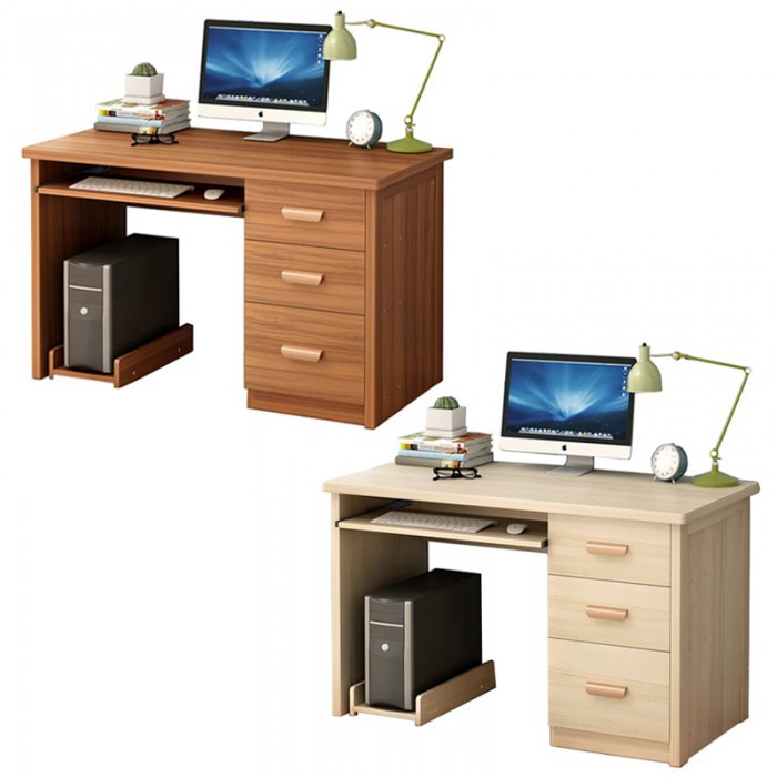 Premium Computer Desk Wood PC Table With 3 Drawers FOR HOME OFFICE ...