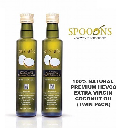 SPOONS 100% Premium HEVCO Extra Virgin Coconut Oil / Minyak Kelapa Dara ...