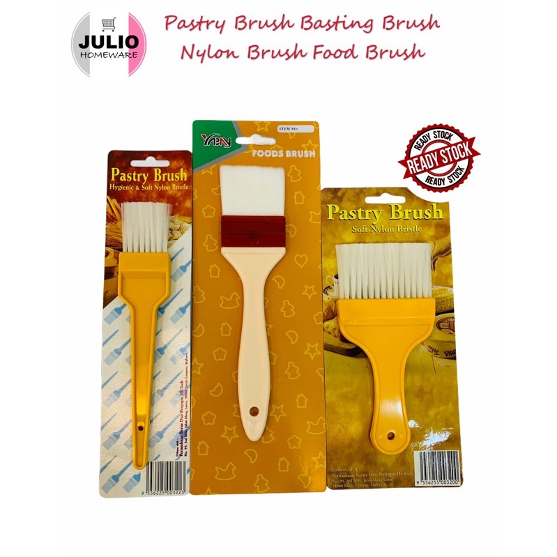 1.5’’ 2’’ 3’’ Pastry Brush / Baking Brush / Soft Nylon Bristle ...