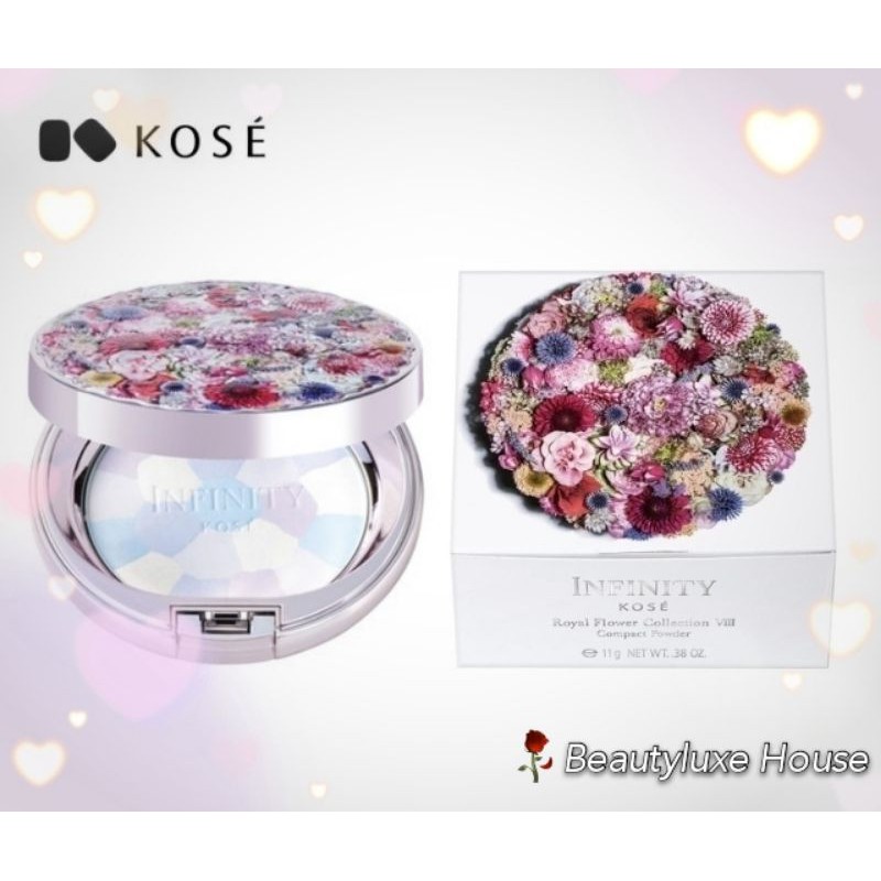 KOSÉ Infinity Royal Flower Collection VIII Compact Powder 11g ( Limited Edition) 無限肌緻 花漾戀彩限定蜜粉 ...