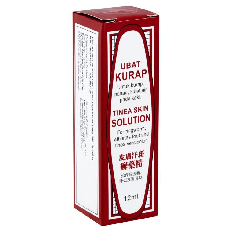Three Legs Tinea Skin Solution (12ml) | Shopee Malaysia
