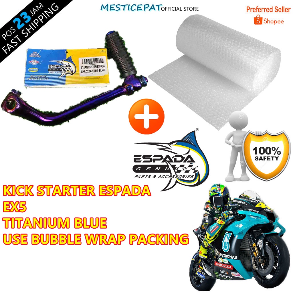 EX5 / EX5 DREAM KICK STARTER PEDAL TITANIUM (ESPADA) | Shopee Malaysia